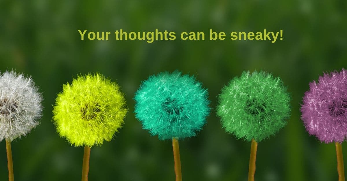 Our thoughts can be sneaky - The Mental Fitness Company